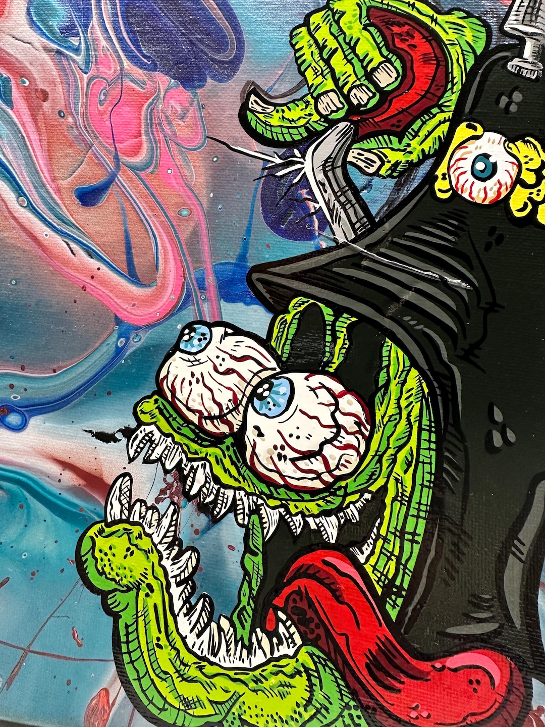 Weirdo Canvas - Etsy