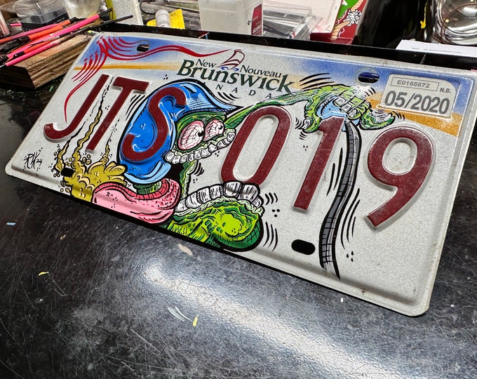 Repurposed Vintage License Plate - Etsy