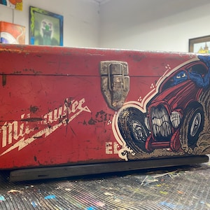 Vintage Tool Box - Etsy
