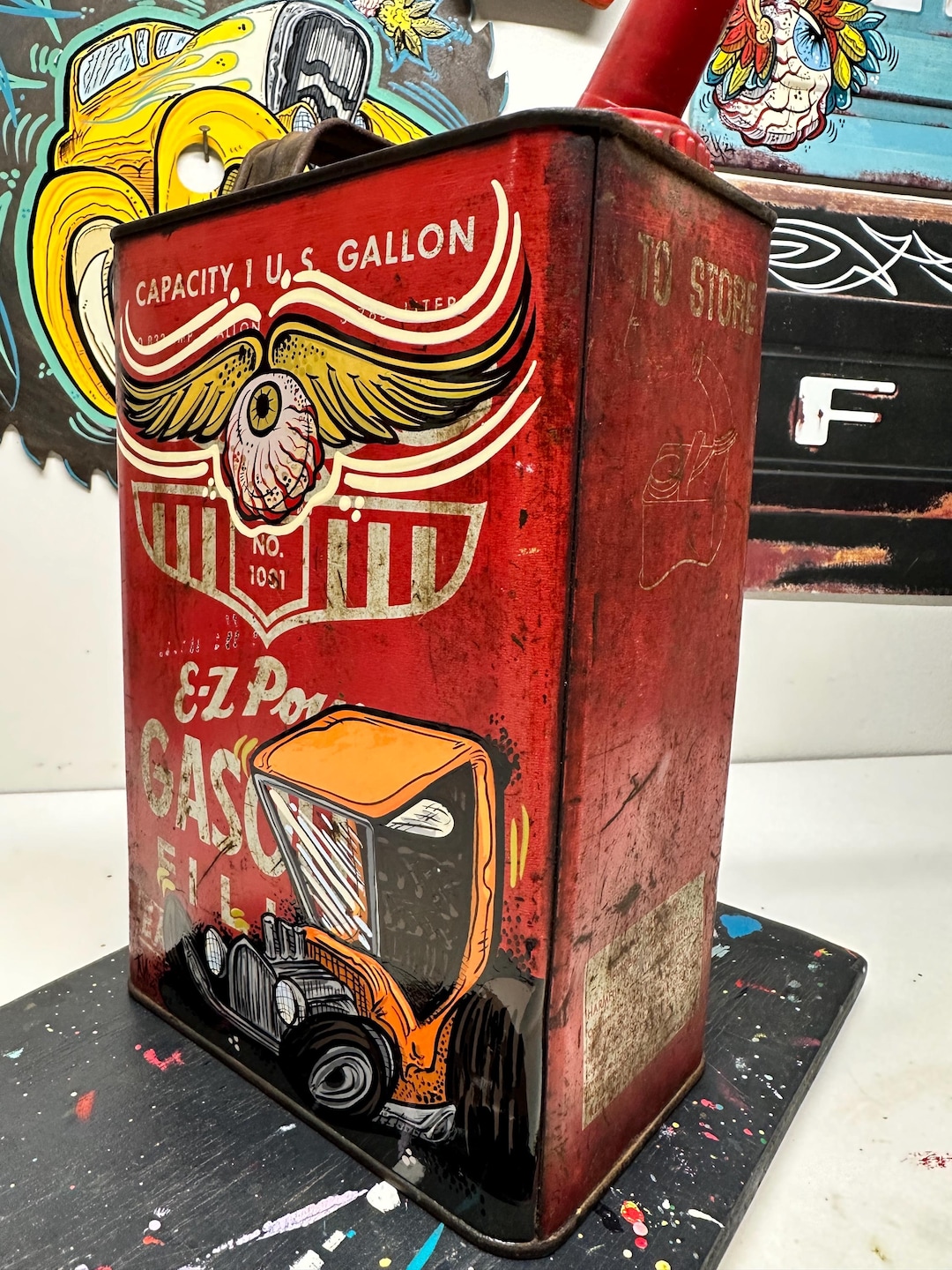 Repurposed Gas Can - Etsy