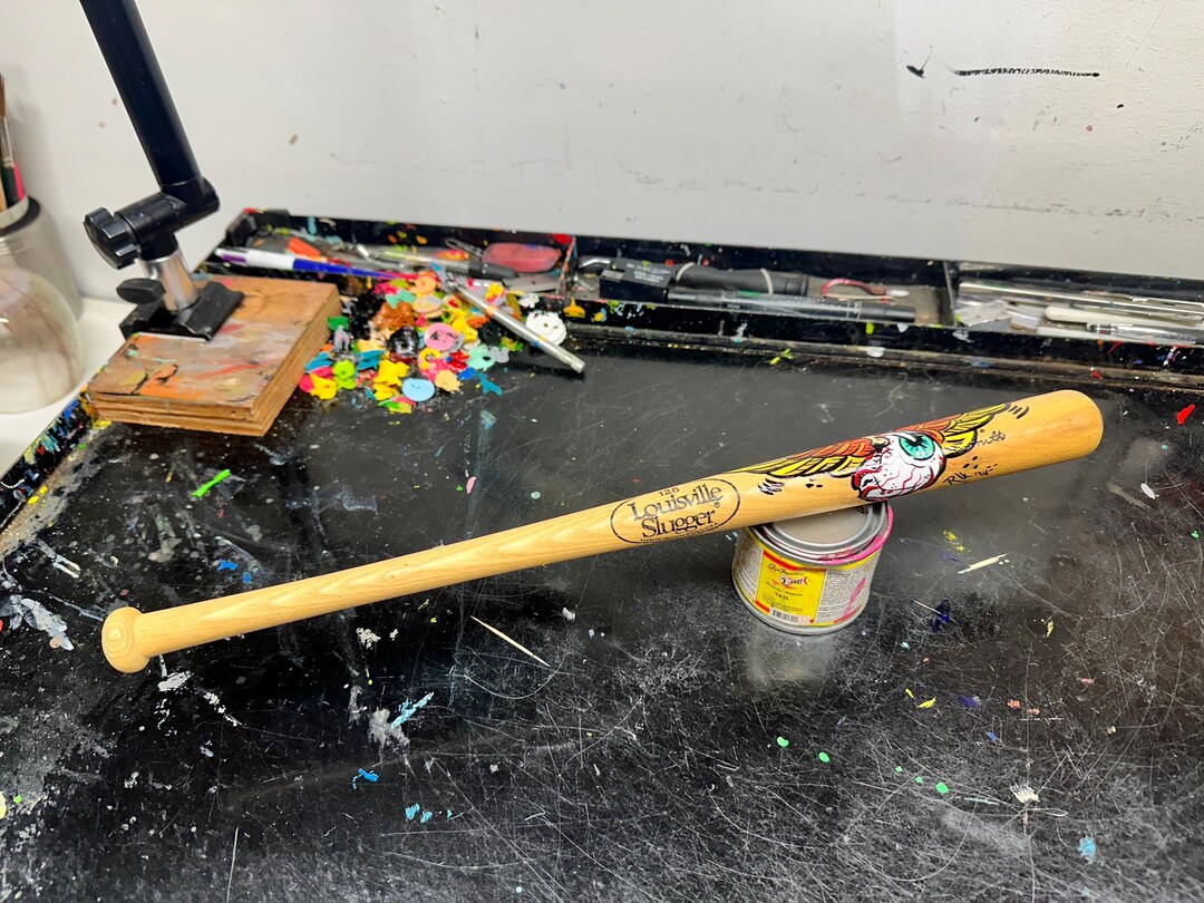 Miniature Custom Painted Baseball Bat. - Etsy