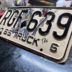 Repurposed Vintage License Plate - Etsy