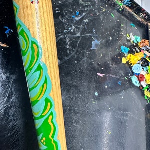 Miniature Custom Painted Baseball Bat. - Etsy