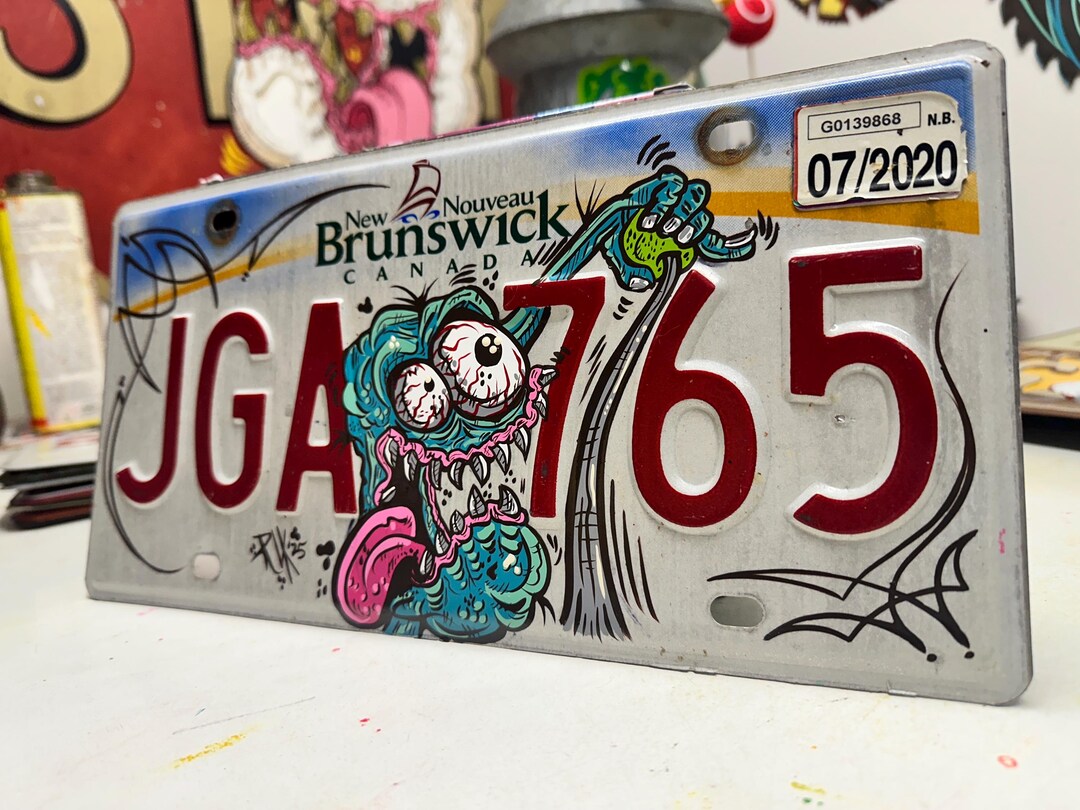 Repurposed Vintage License Plate - Etsy