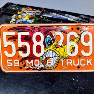 Repurposed Vintage License Plate - Etsy
