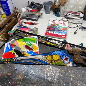 Vintage Repurposed Wood Saw (gw) - Etsy