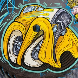 Hot Rod Pinstriped Circular Saw Blade - Etsy