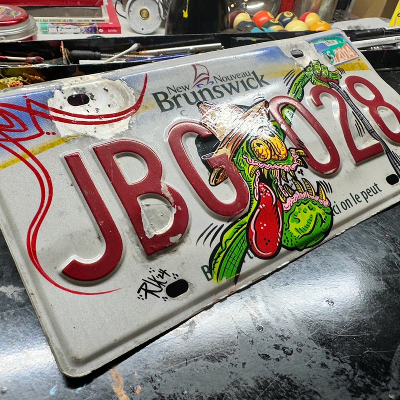 Upcycled License Plates - Etsy