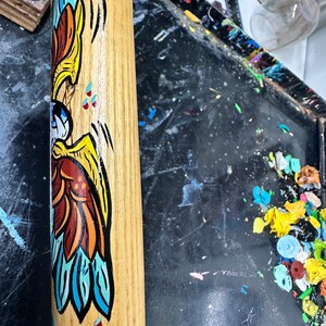 Miniature Custom Painted Baseball Bat. - Etsy