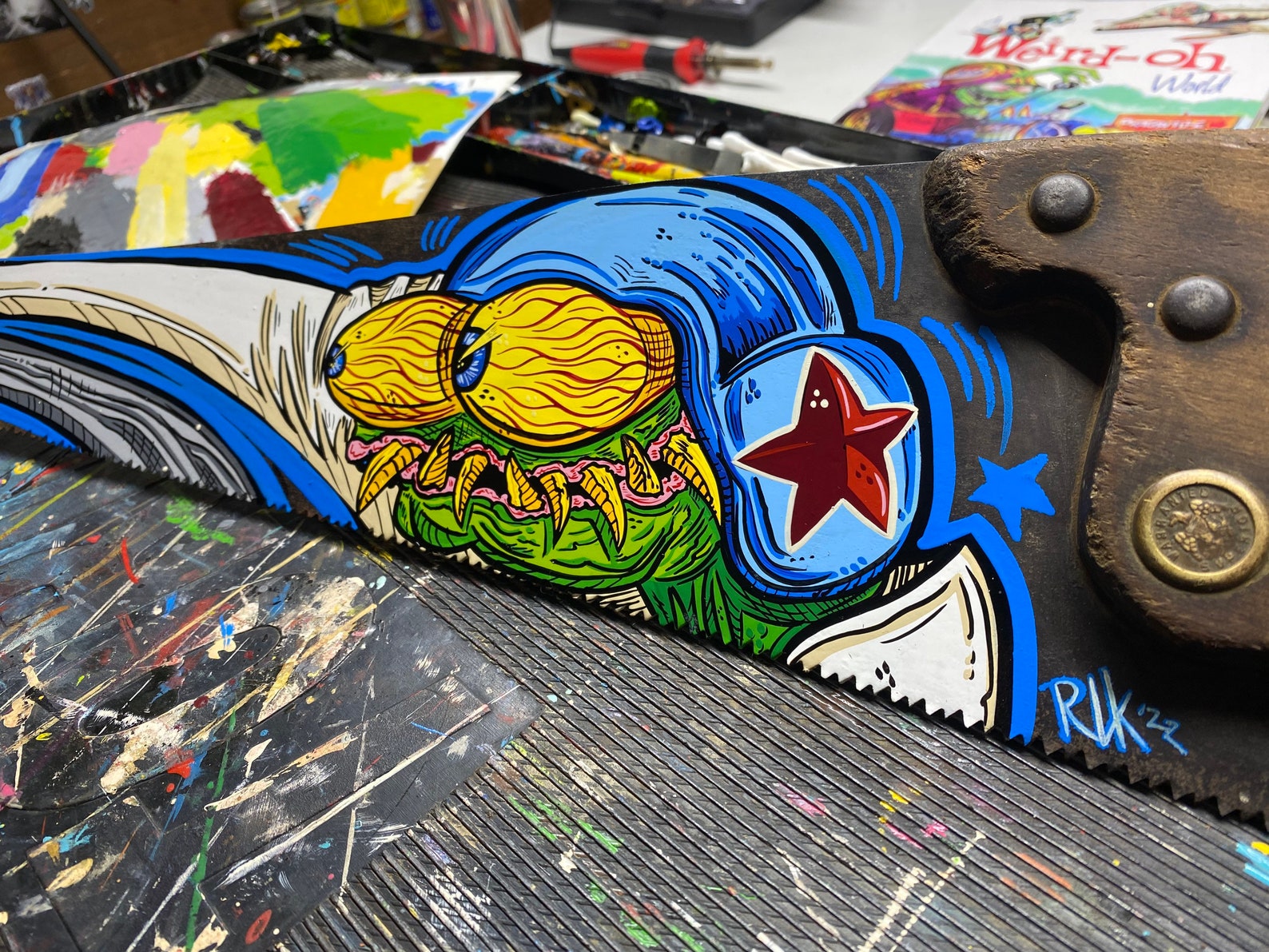 Vintage Repurposed Wood Saw gw - Etsy