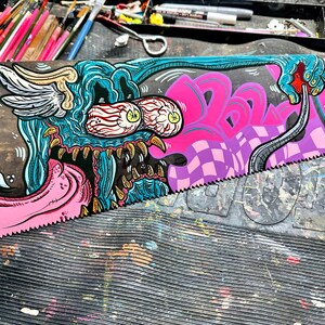 Vintage Repurposed Wood Saw - Etsy