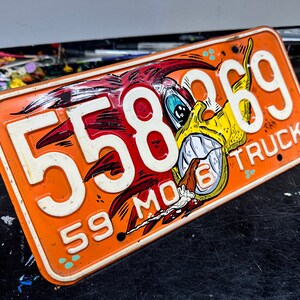 Repurposed Vintage License Plate - Etsy