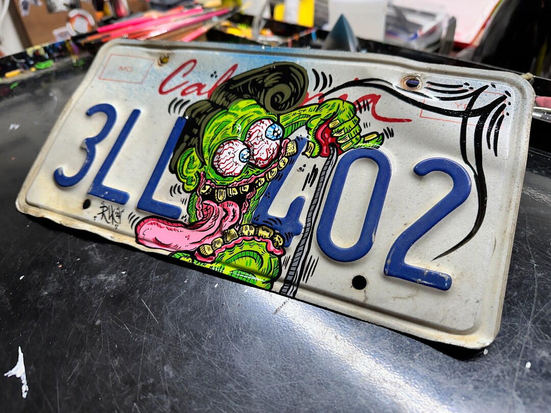 Repurposed Vintage License Plate - Etsy