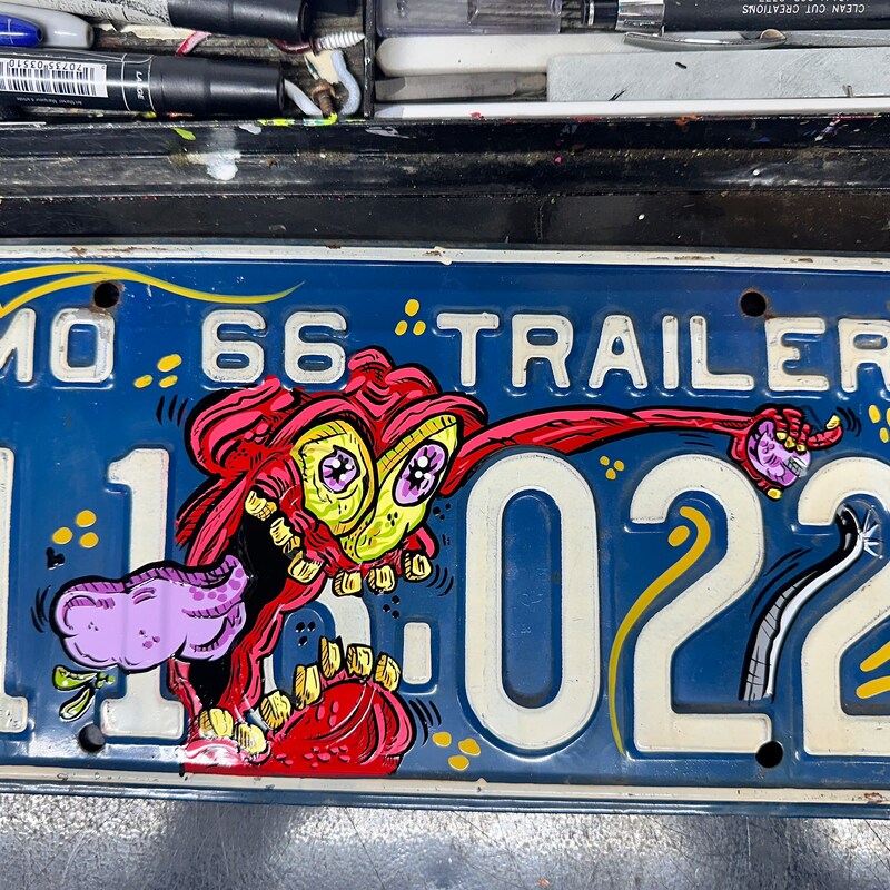 Upcycled License Plates - Etsy