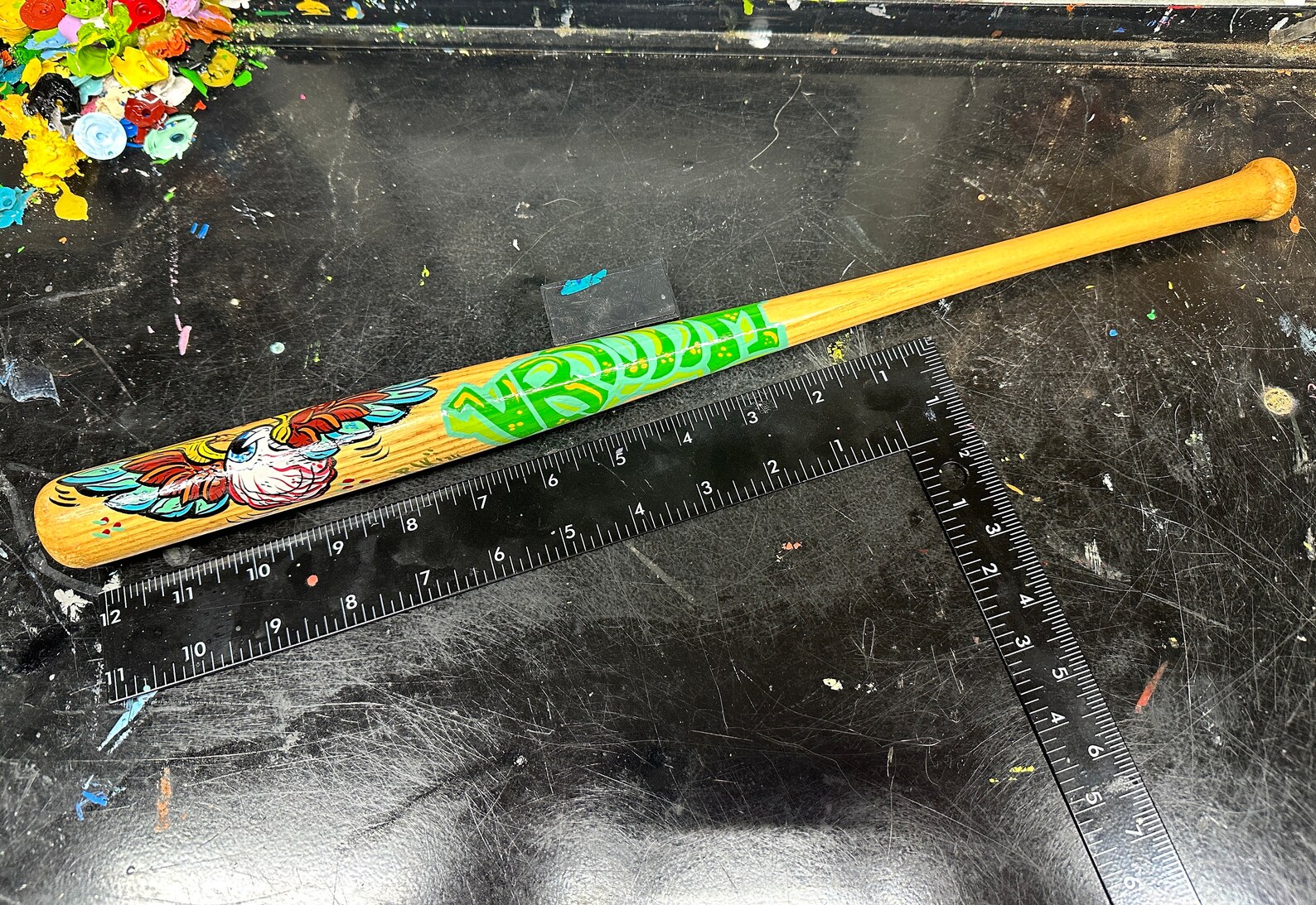 Miniature Custom Painted Baseball Bat. - Etsy