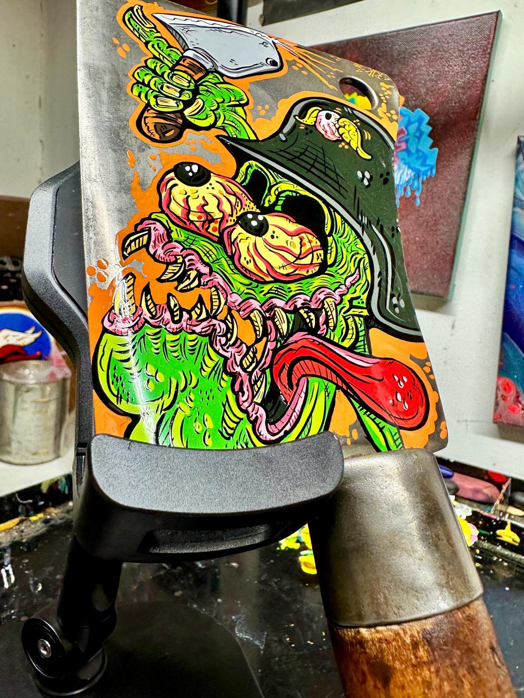 Weird-oh Butcher Knife - Etsy