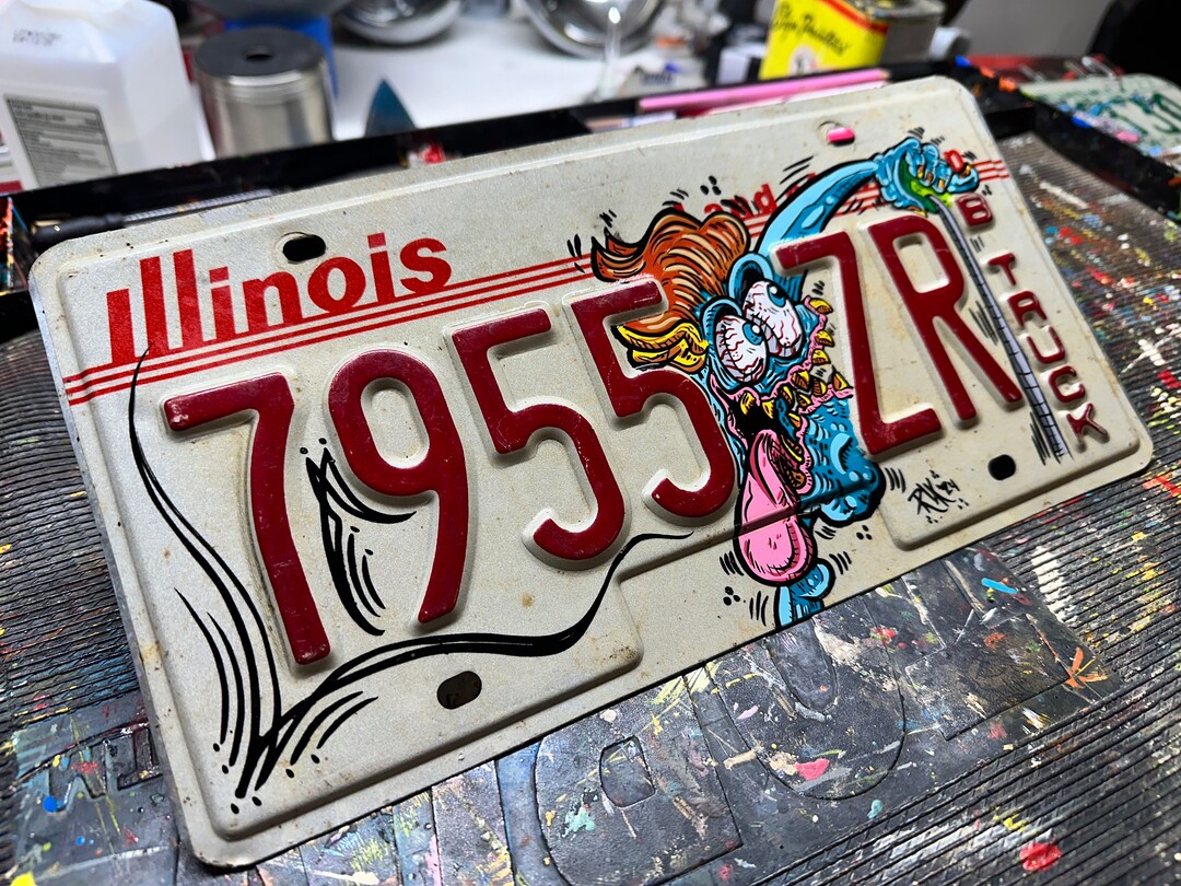 Repurposed Vintage License Plate - Etsy