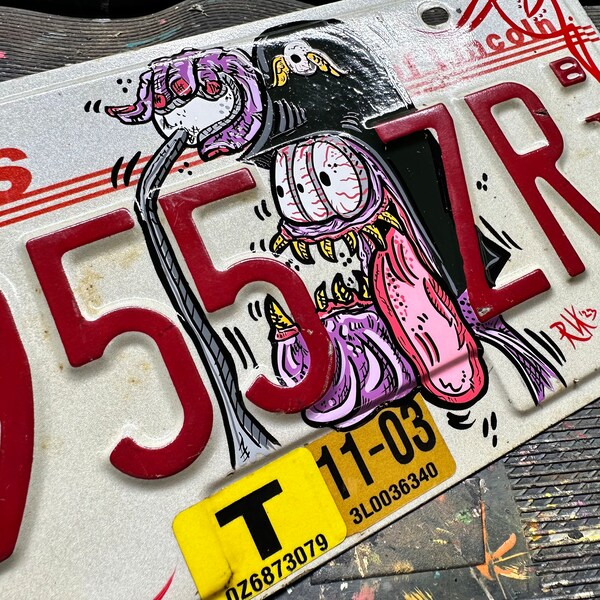 Rat Fink License Plate - Etsy