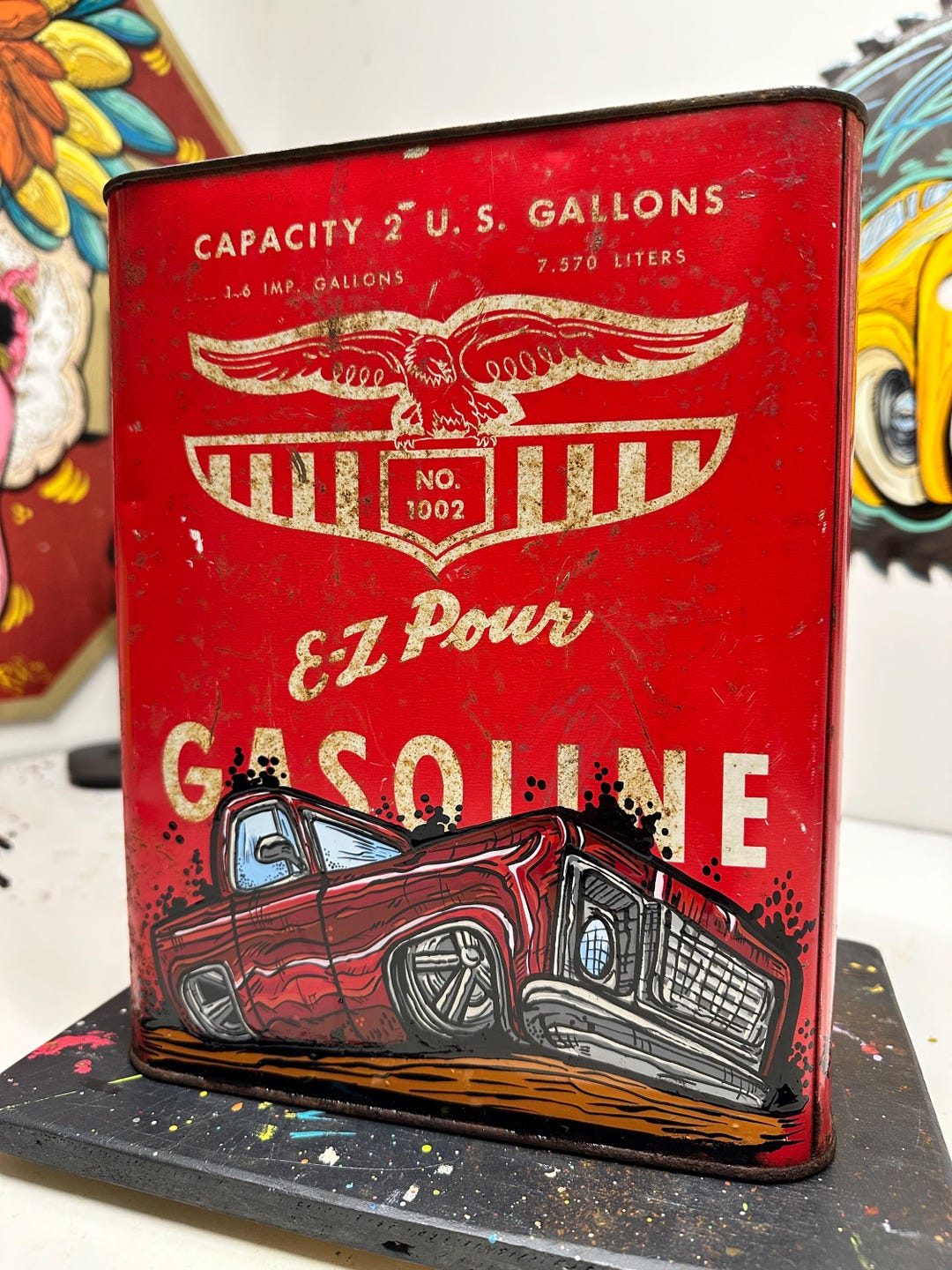 Repurposed Gas Can - Etsy