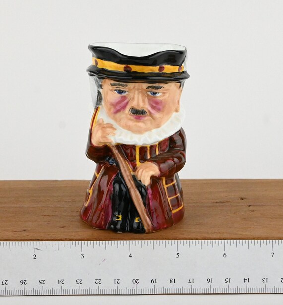Vintage Thorley Bone China Toby Style Mug Beefeater | Etsy