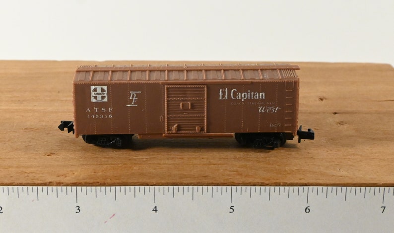 Vintage N Scale Arnold Rapido Toy Train Caboose and 3 Cars - Etsy