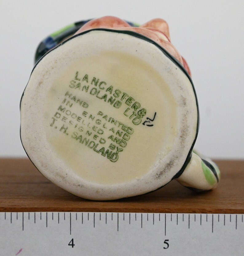 Vintage Lancaster Sandland Hand Painted Character Mug - Scotie - Made ...