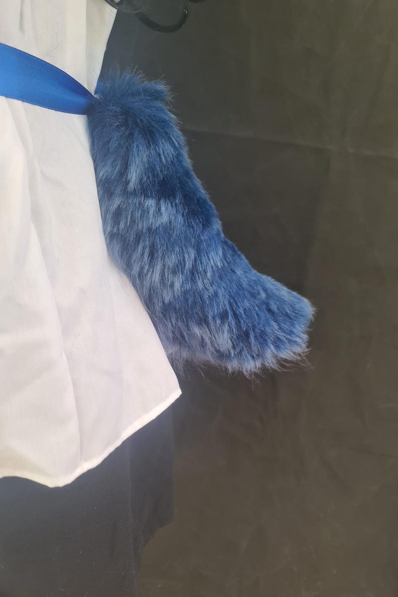 Sonic-inspired Furry Ears and Tail Set – Premium Quality Handmade ...