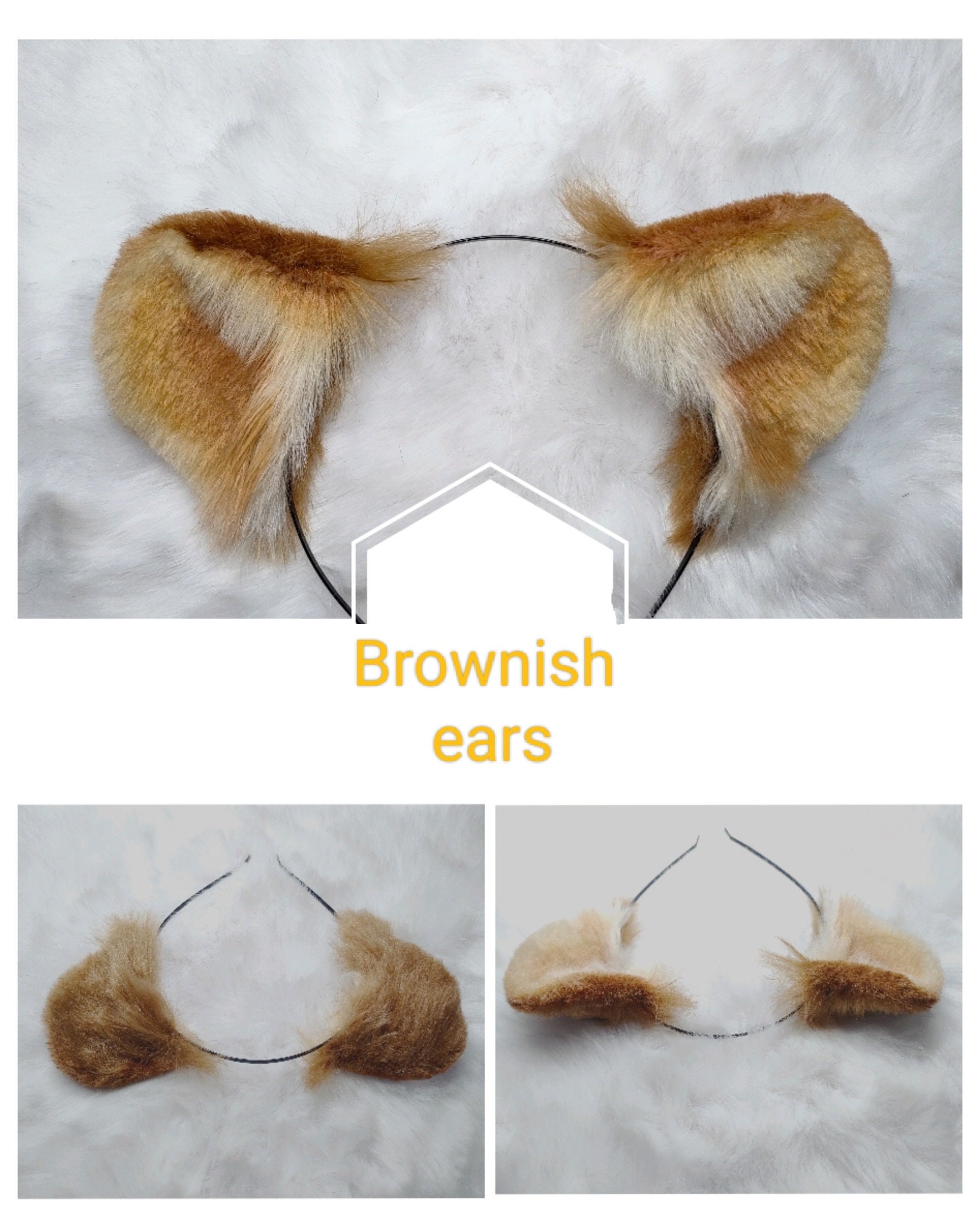 Round Ears Various Colours Bear Mouse Panda Koala Tanuki Pika - Etsy