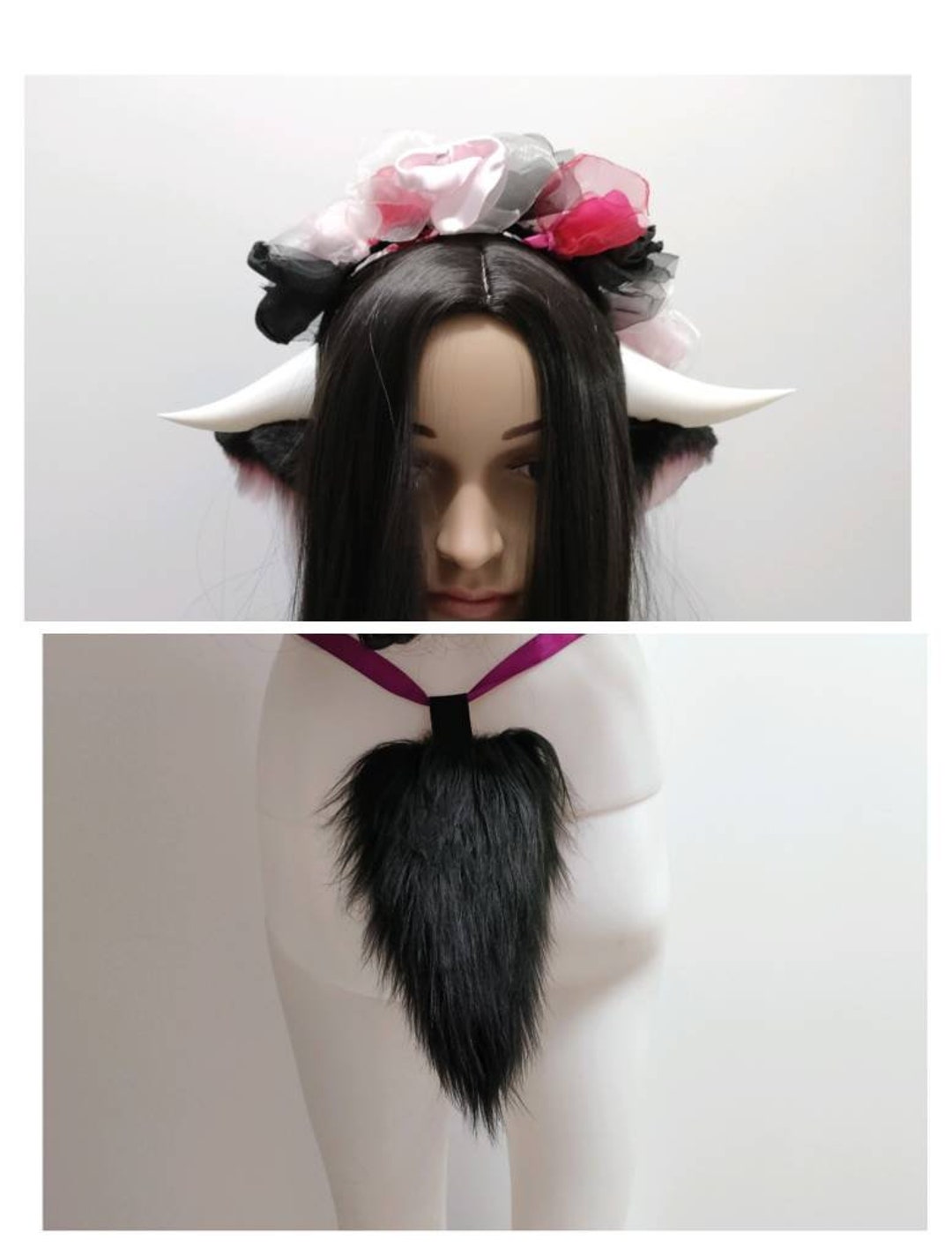 Ears, Tail, Flowers Crown, Horns Goat, Cow, Guzerat, Dear, Devil, Ram ...