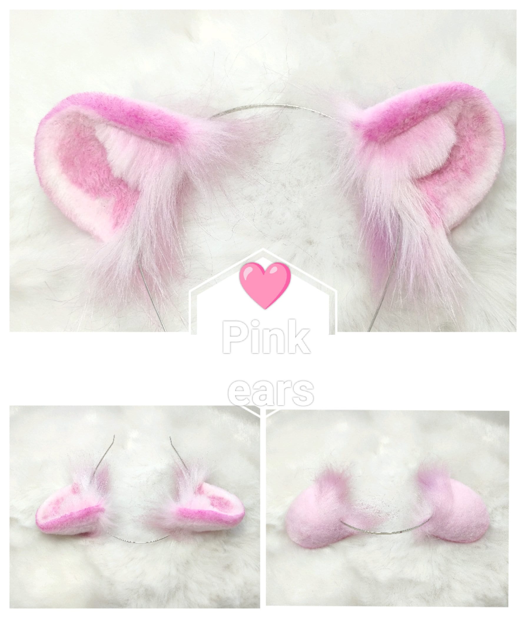Round Ears Various Colours Bear Mouse Panda Koala Tanuki Pika - Etsy