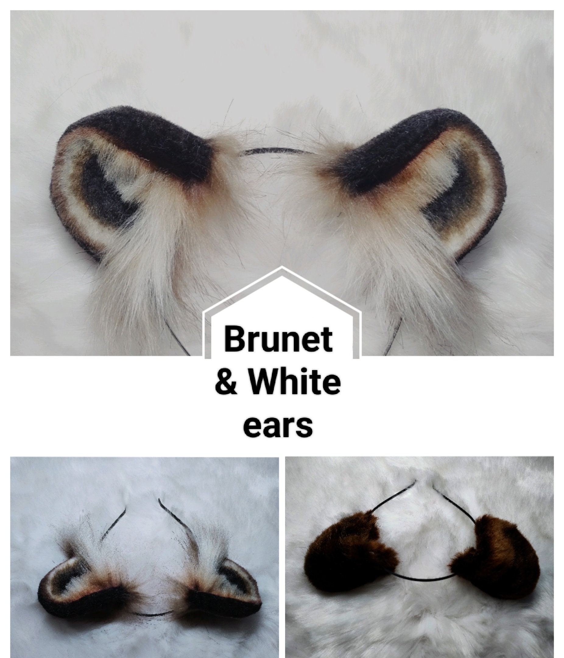 Round Ears Various Colours Bear Mouse Panda Koala Tanuki Pika - Etsy