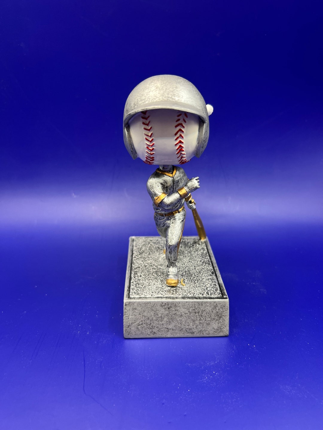 Baseball "bobblehead" Trophy - Etsy