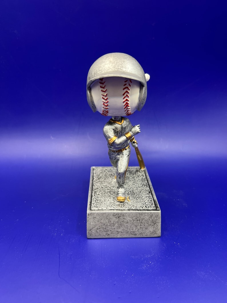 Baseball bobblehead Trophy - Etsy