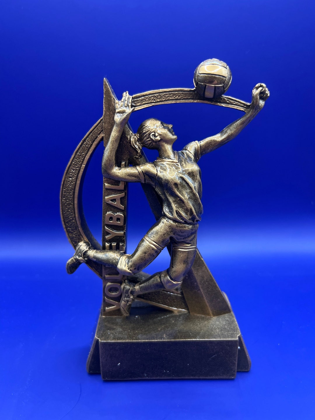 Female Volleyball Trophy - Etsy