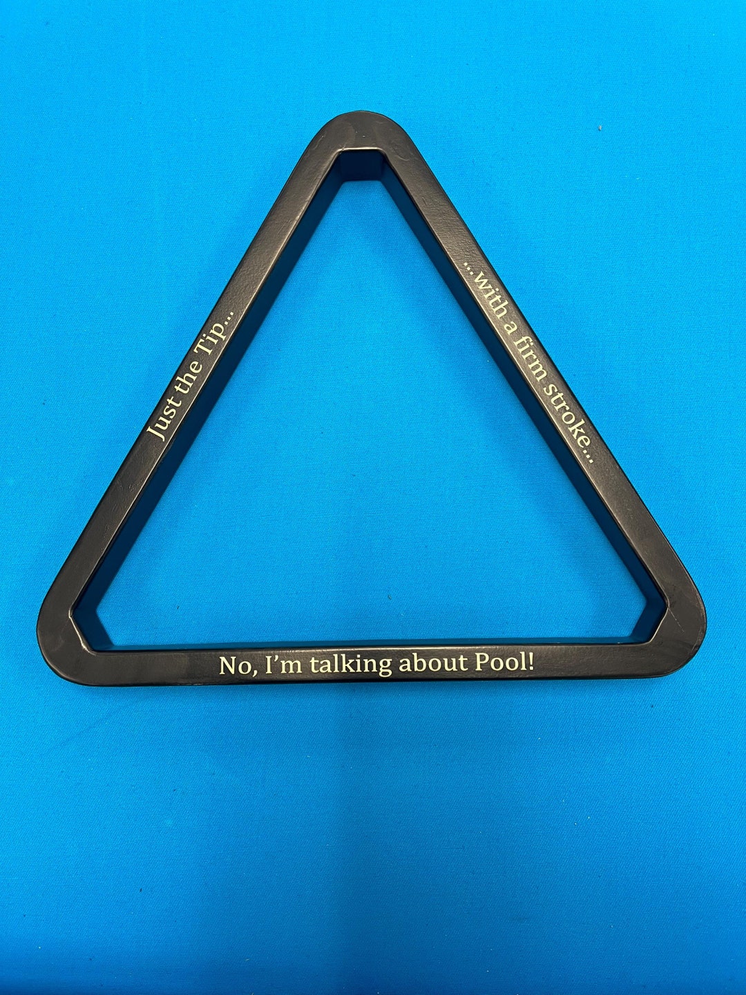 Funny 8-ball Rack "no, I'm Talking About Pool!" - Etsy