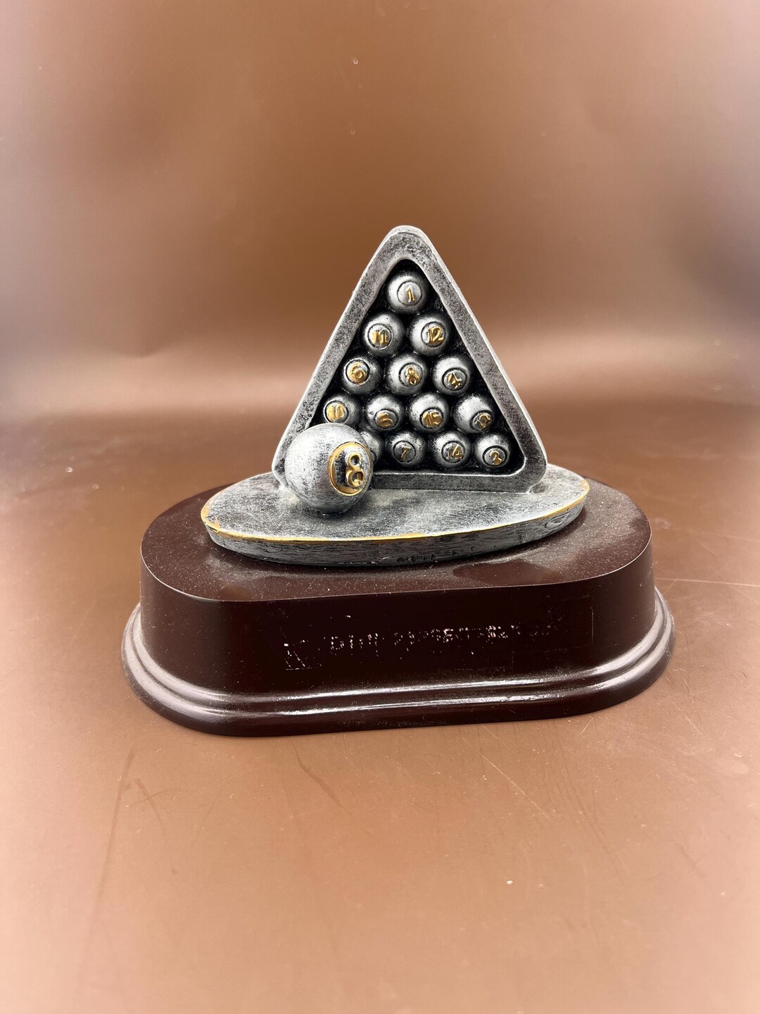 Billiard Ball 4" Resin Award - Etsy