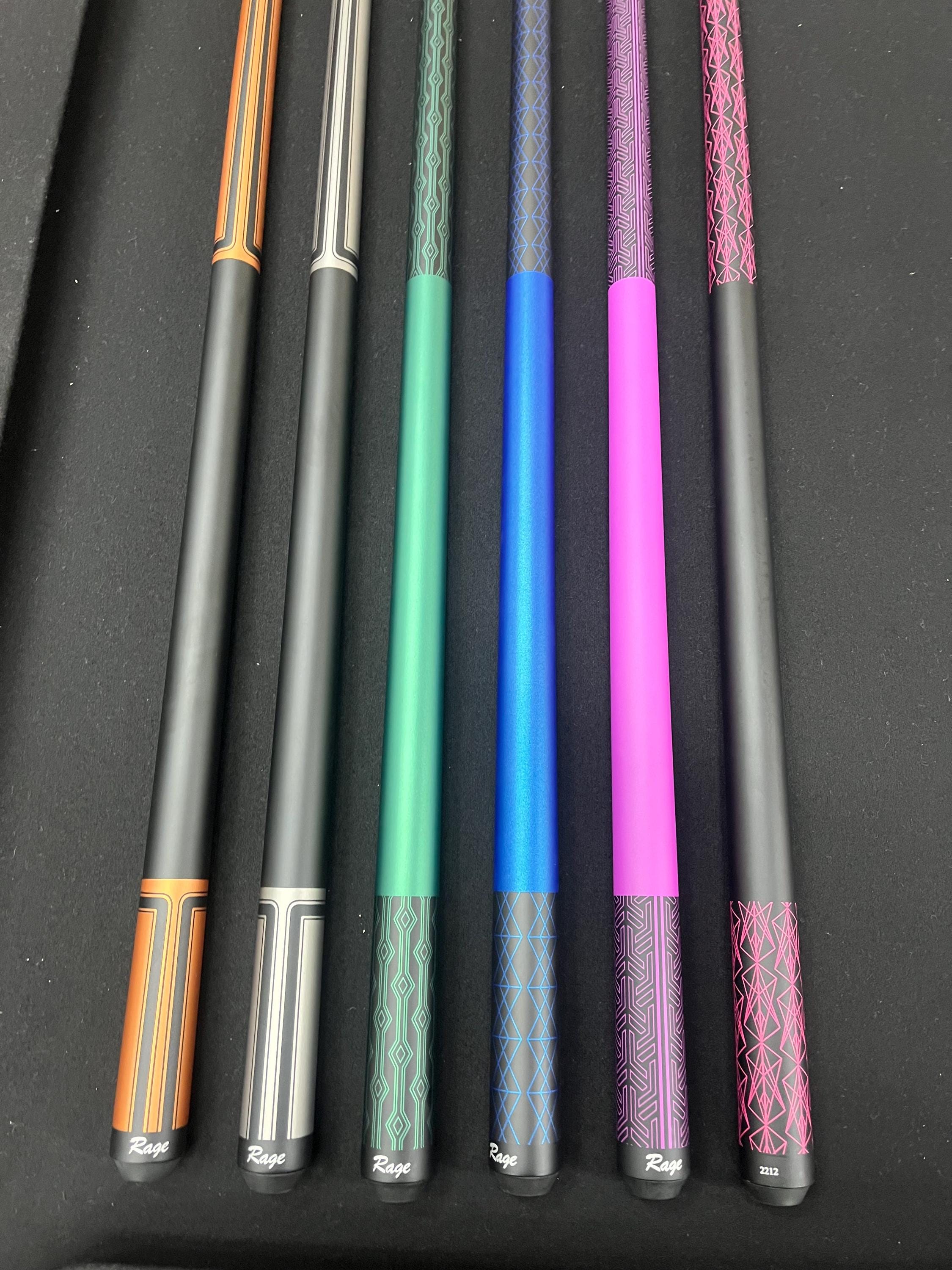 Personalized Engraved Rage Colorful Pool Billiard Cues - Etsy