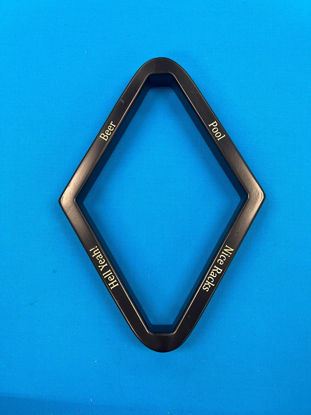 Funny 9-ball Rack "pool, Beer, Nice Racks, Hell Yeah!" - Etsy