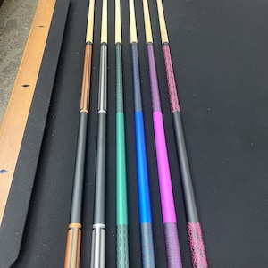 Personalized Engraved Rage Colorful Pool Billiard Cues - Etsy