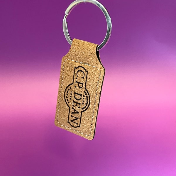 Cork Key Chain - Etsy