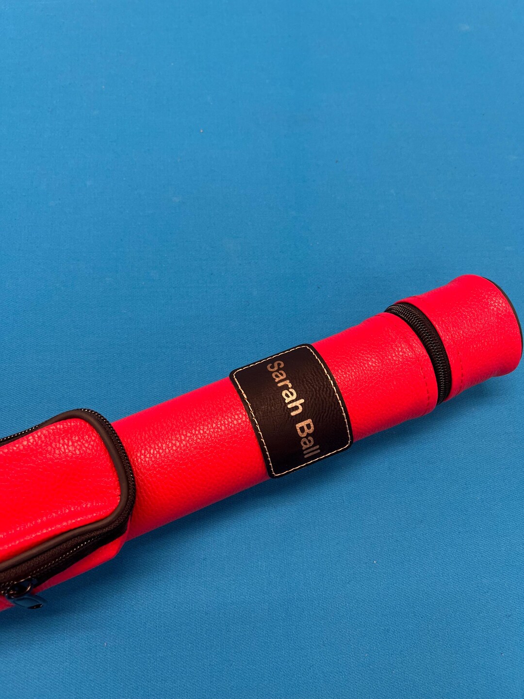 Personalized Billiards Pool Cue Case 1x1 With Engraved Patch - Etsy