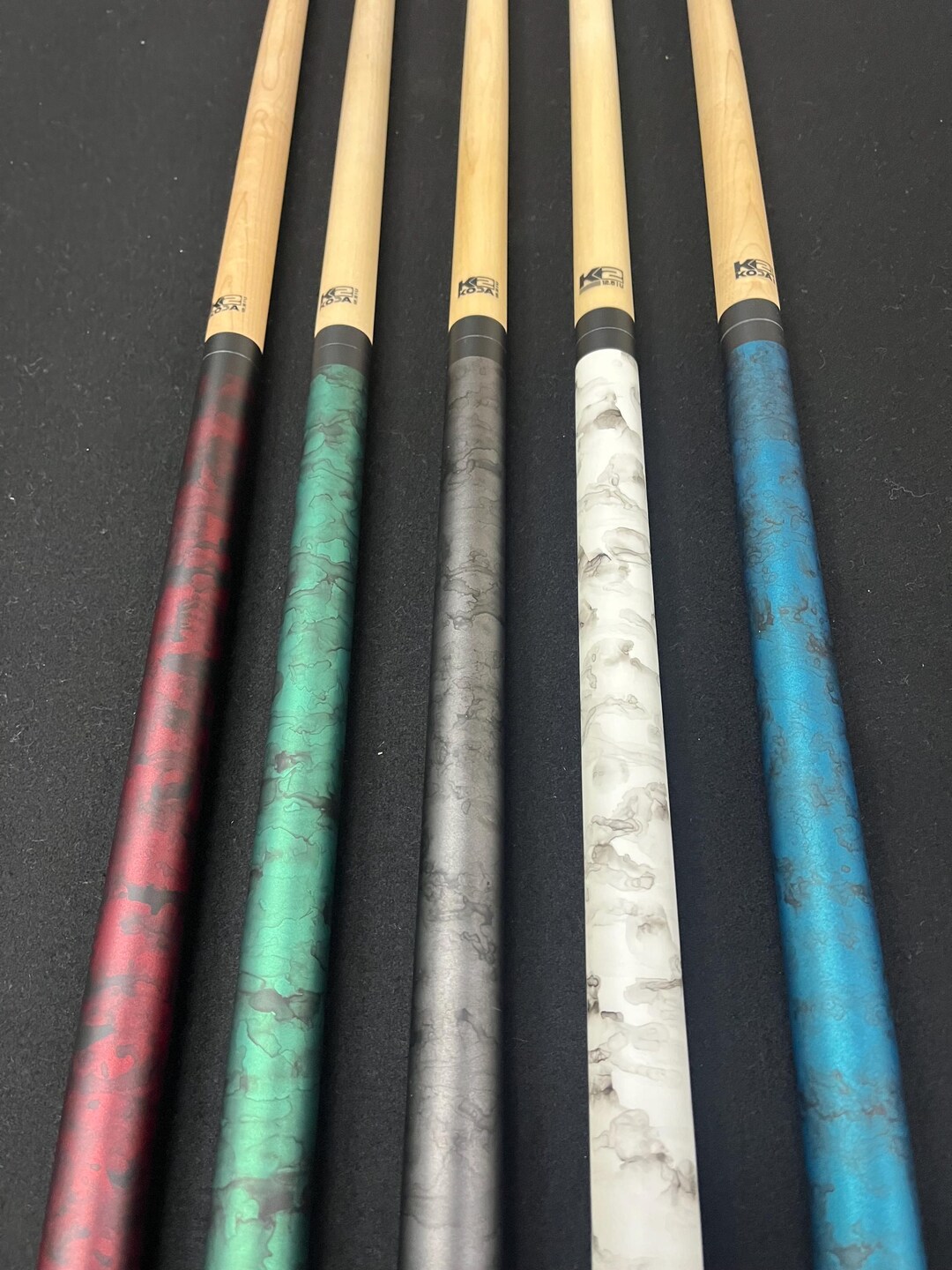 Personalized Engraved Koda K2 Pool Cue With Matte Smoky Finish - Etsy