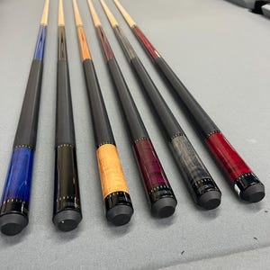 Personalized Engraved Koda Shiny Curly Color Billiard Pool Cues - Etsy