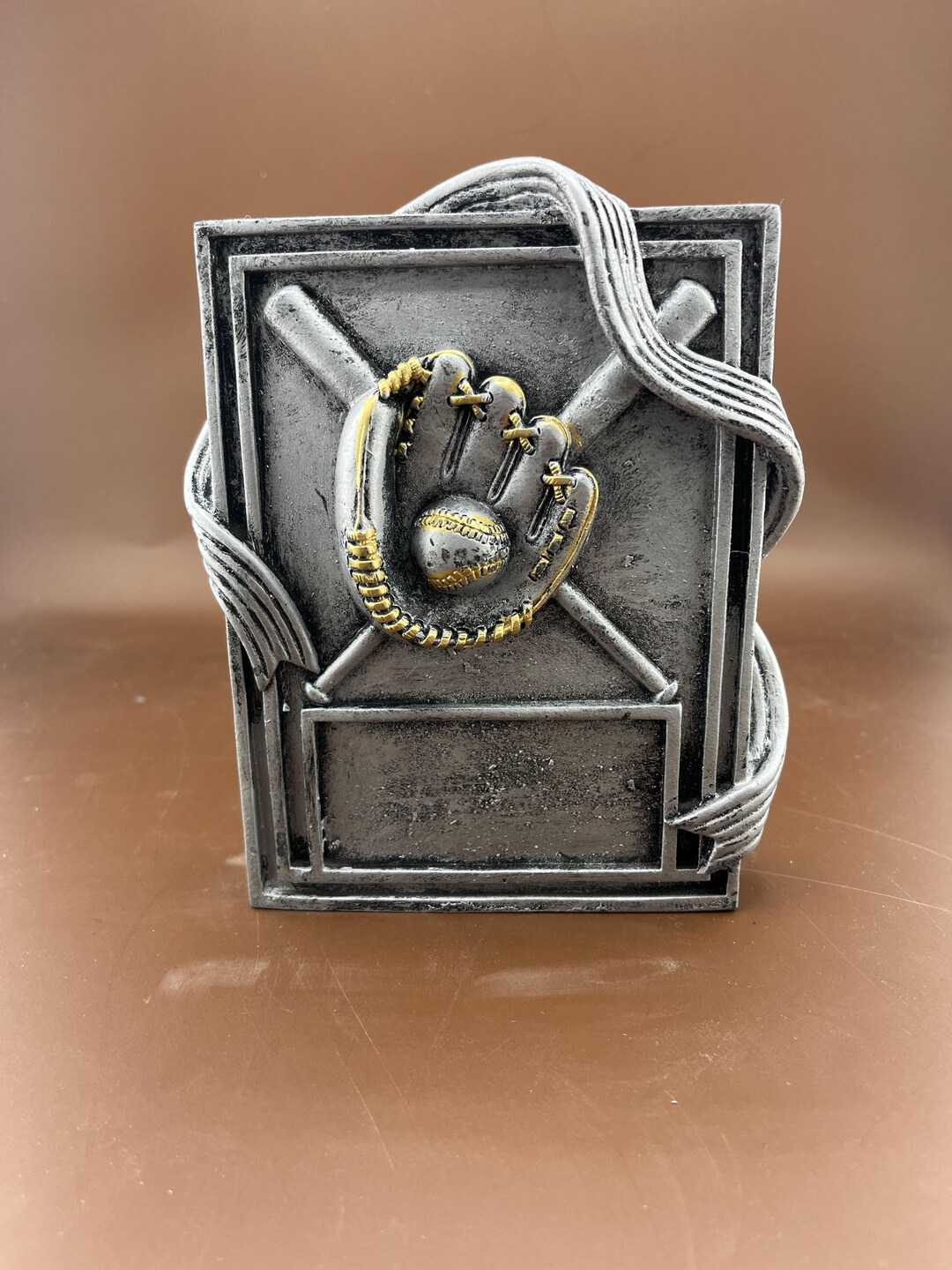 Baseball Rectangular 6" Resin Trophy - Etsy