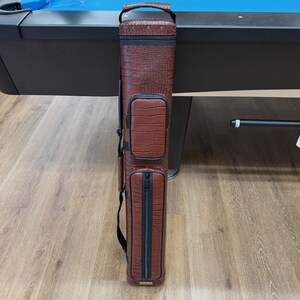 Personalized 4x6 Vincitore Pool Cue Cases With Laser Etched Patch - Etsy