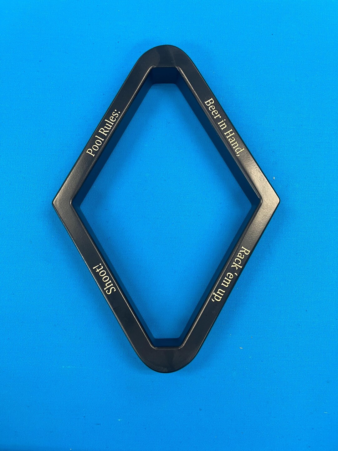 Funny 9-ball Rack "pool Rules" - Etsy