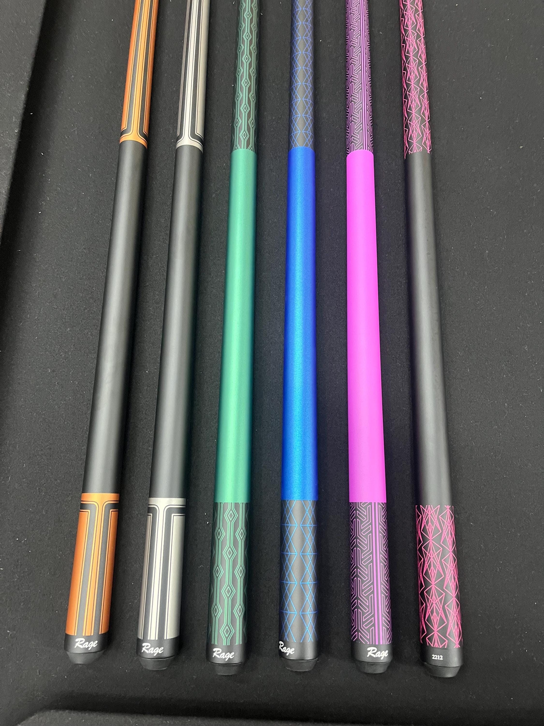 Personalized Engraved Rage Colorful Pool Billiard Cues - Etsy