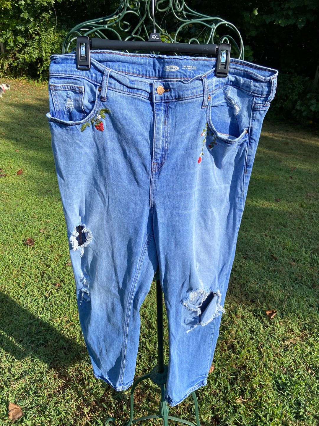 Strawberry Jeans - Etsy
