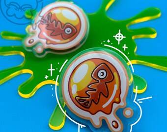 Splatoon Golden Egg Keychain - Etsy