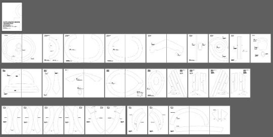Fate Grand Order - Ozymandias Armor Pattern, DIY FGO Template Blueprint ...